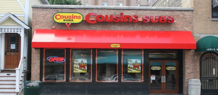 Sandwich restaurant chain Cousins Subs to hire over 250 employees