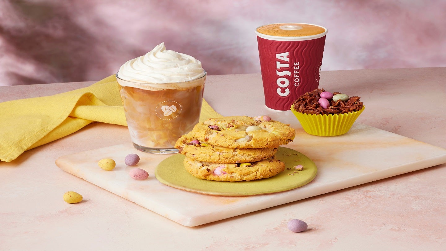 Costa Coffee unveils new Spring menu in UK