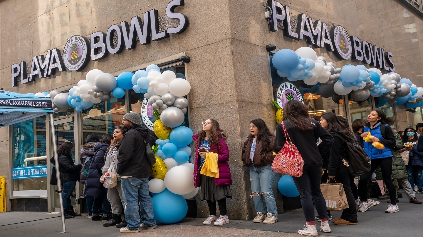 Sycamore Partners acquires superfruit bowl concept Playa Bowls