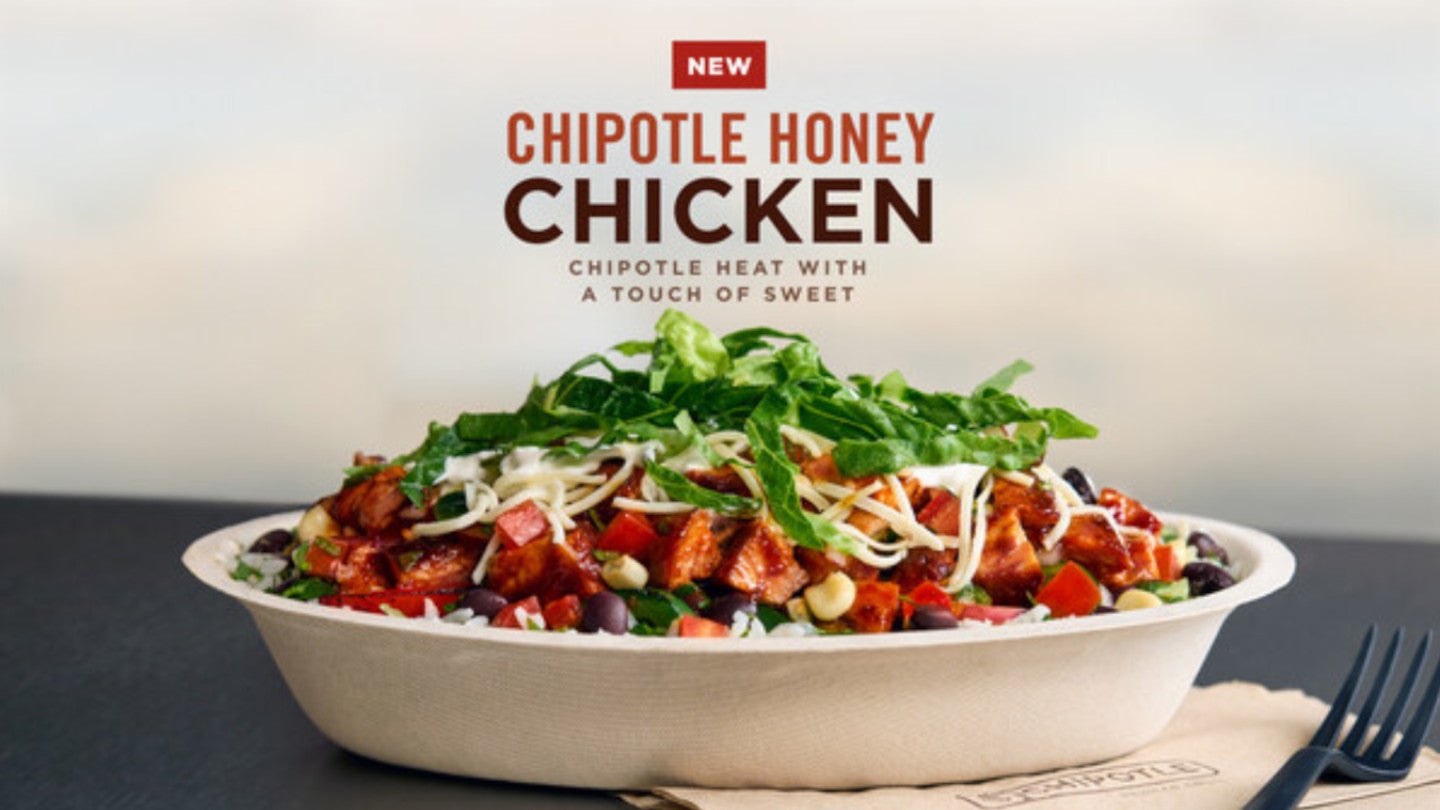 Chipotle Mexican Grill launches new Honey Chicken